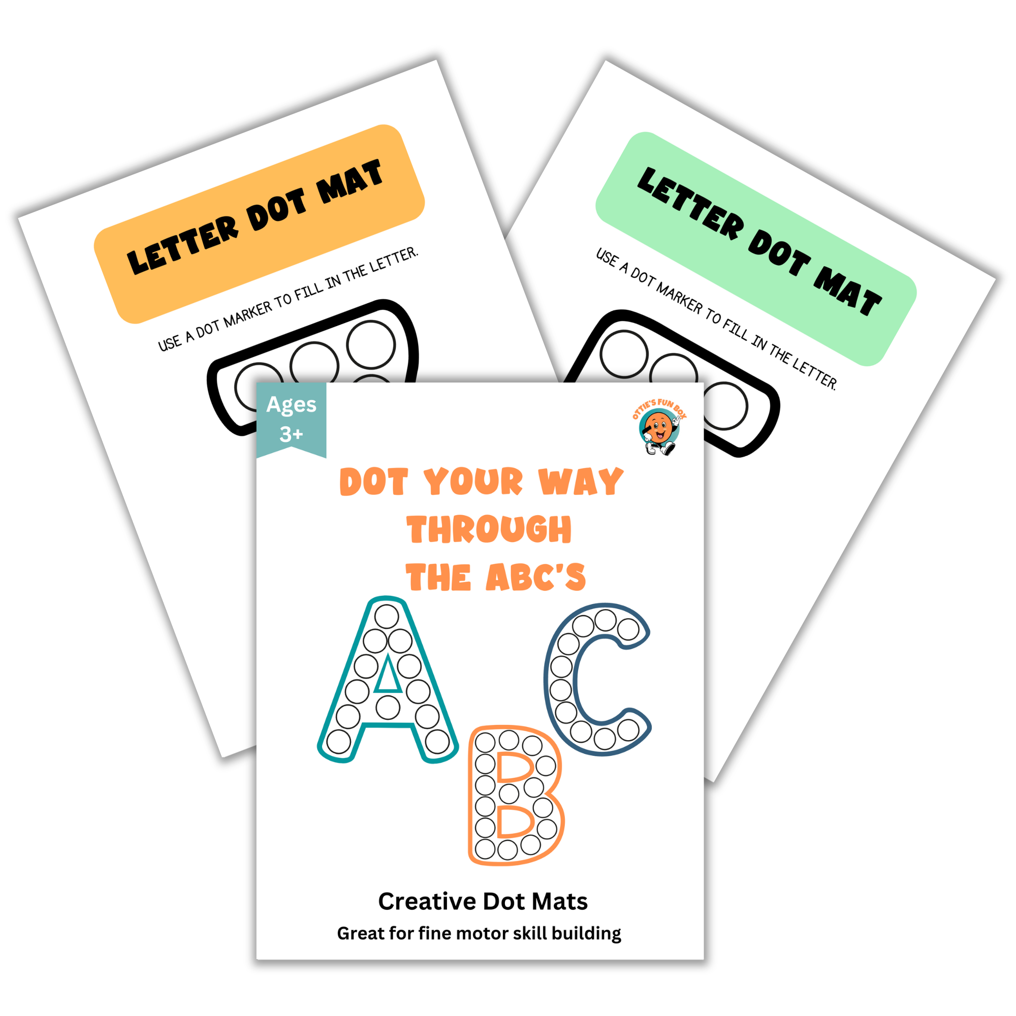 ABC Dot Mats - Ottie's Fun Box